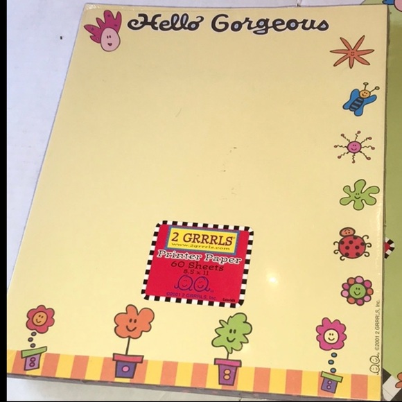 2grrls | Other | 2grrls Stationary | Poshmark